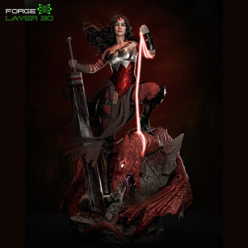 Divinity Dragon Commander Elf Princess 3d Model - Etsy New Zealand