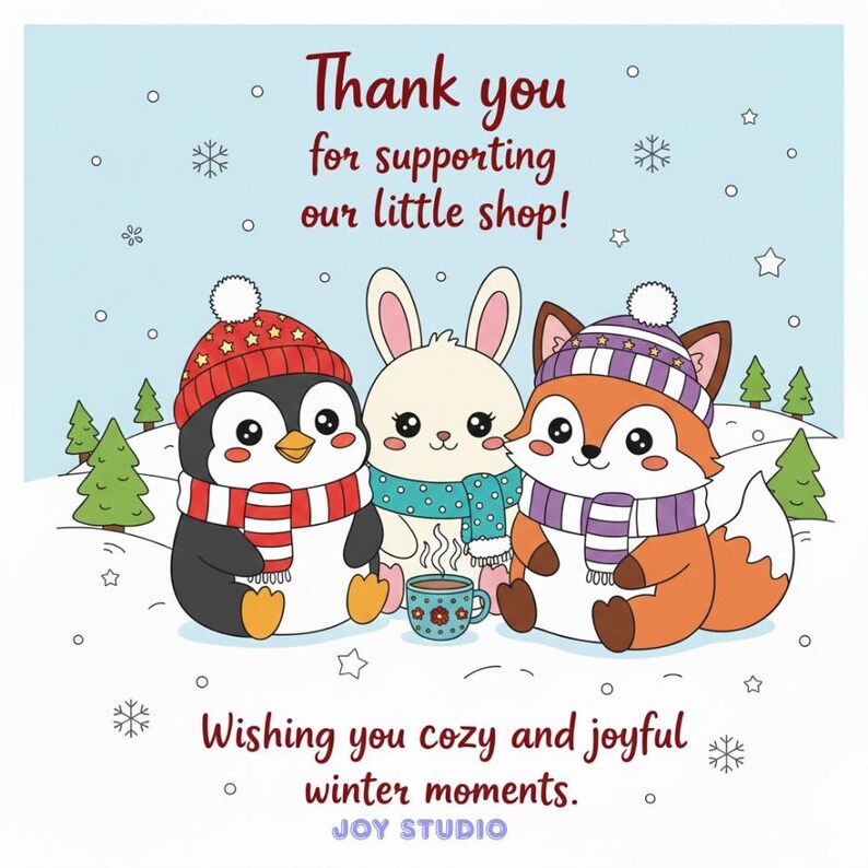 20 Winter Coloring Pages for Kids, Kids Activity Book, Digital Download ...