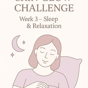 Skin Glow Challenge | 4-week Skincare Tracker (PDF Download) - Etsy