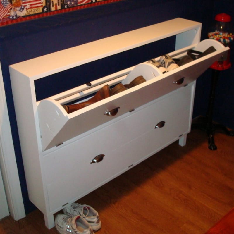 Shoe Cabinet Small Space - Etsy UK