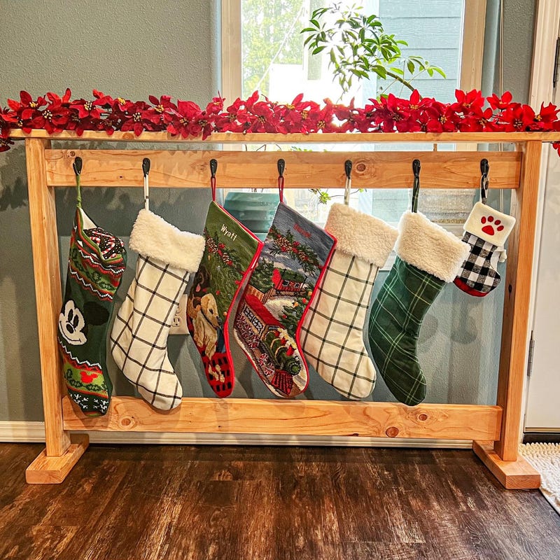 Free Standing Stocking Holder Stand - Etsy