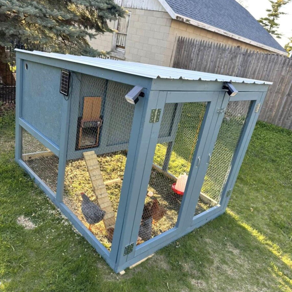 DIY Double Wide Chicken Coop Plans Printable PDF With Cut List ...