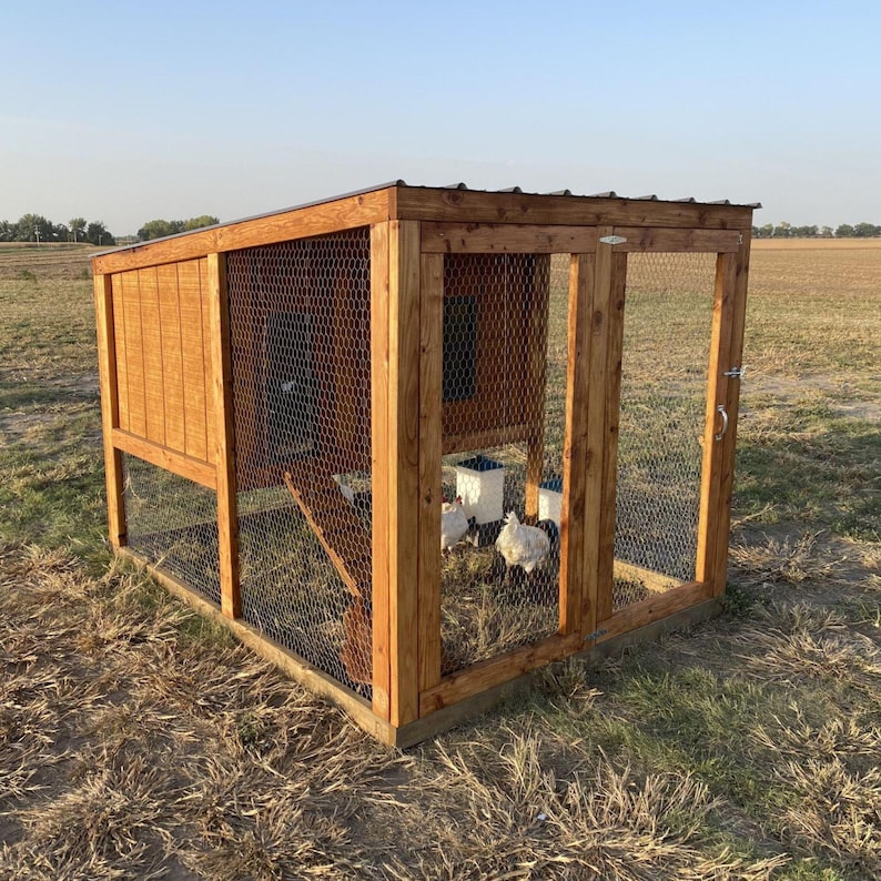 DIY Double Wide Chicken Coop Plans Printable PDF With Cut List ...
