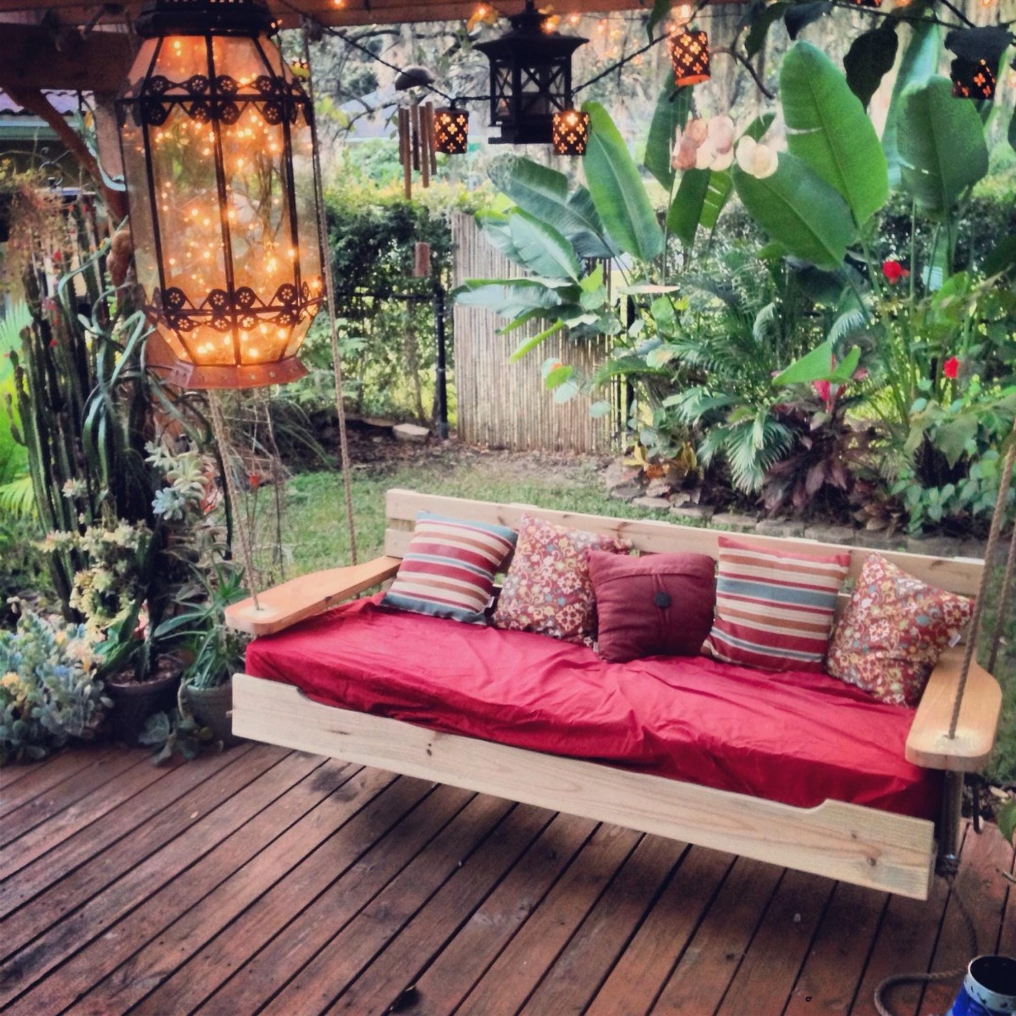 DIY Porch Swing Plan: Woodworking Build Plans With Diagrams (PDF ...