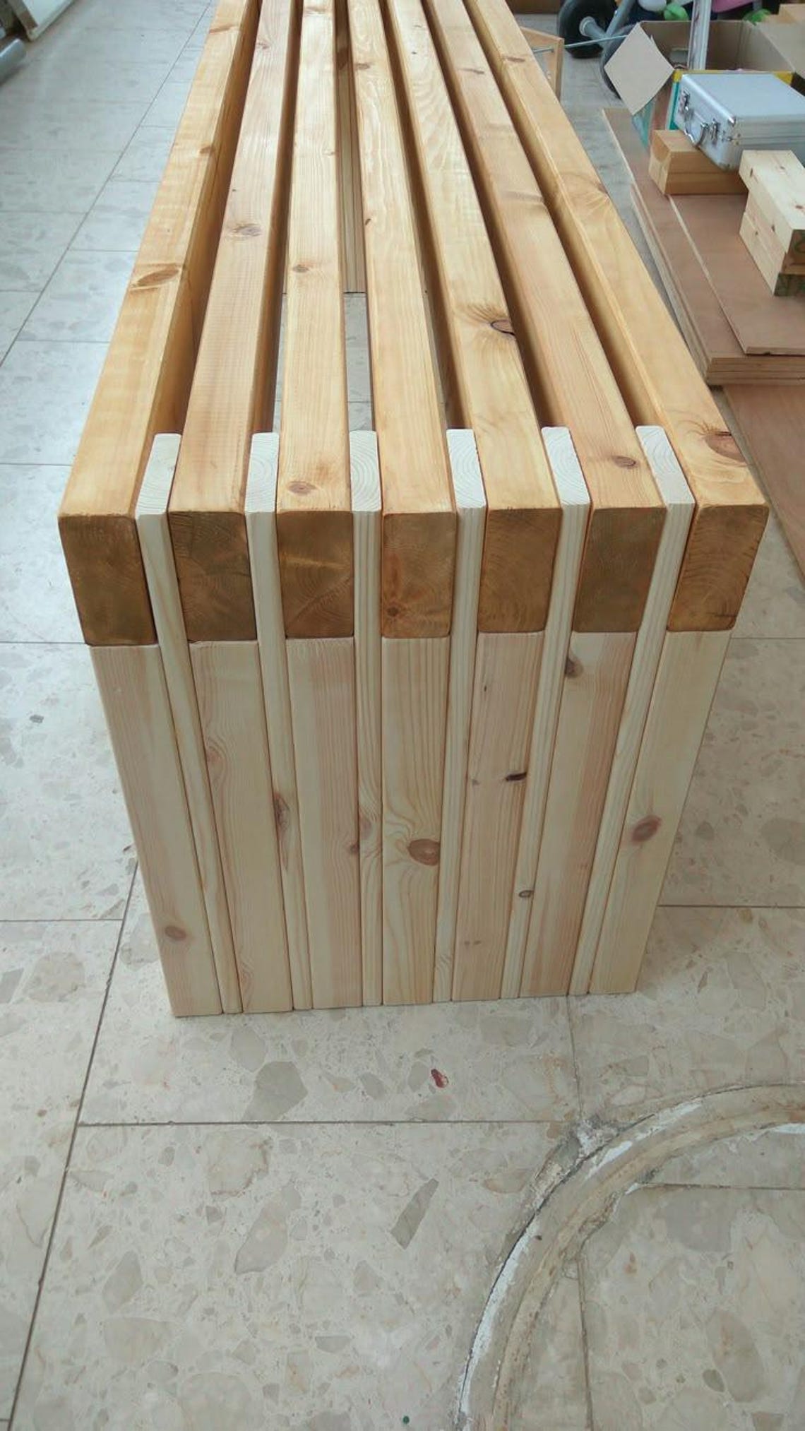 DIY 2x4 Wooden Bench Plans PDF Build Guide for Patio & Entryway - Etsy