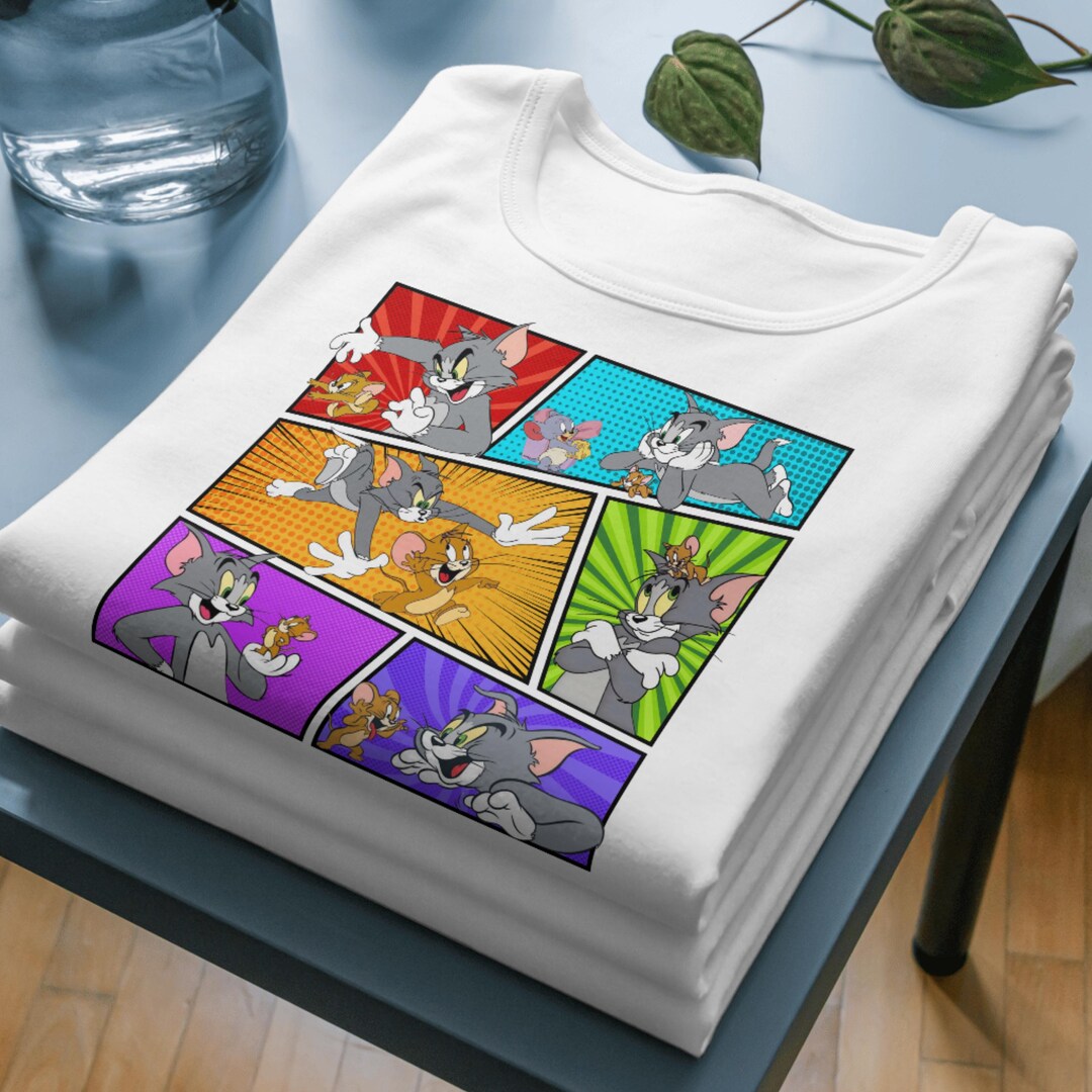 Funny Comic Style Characters, Colorful Pop Art Panels, T-shirt ...