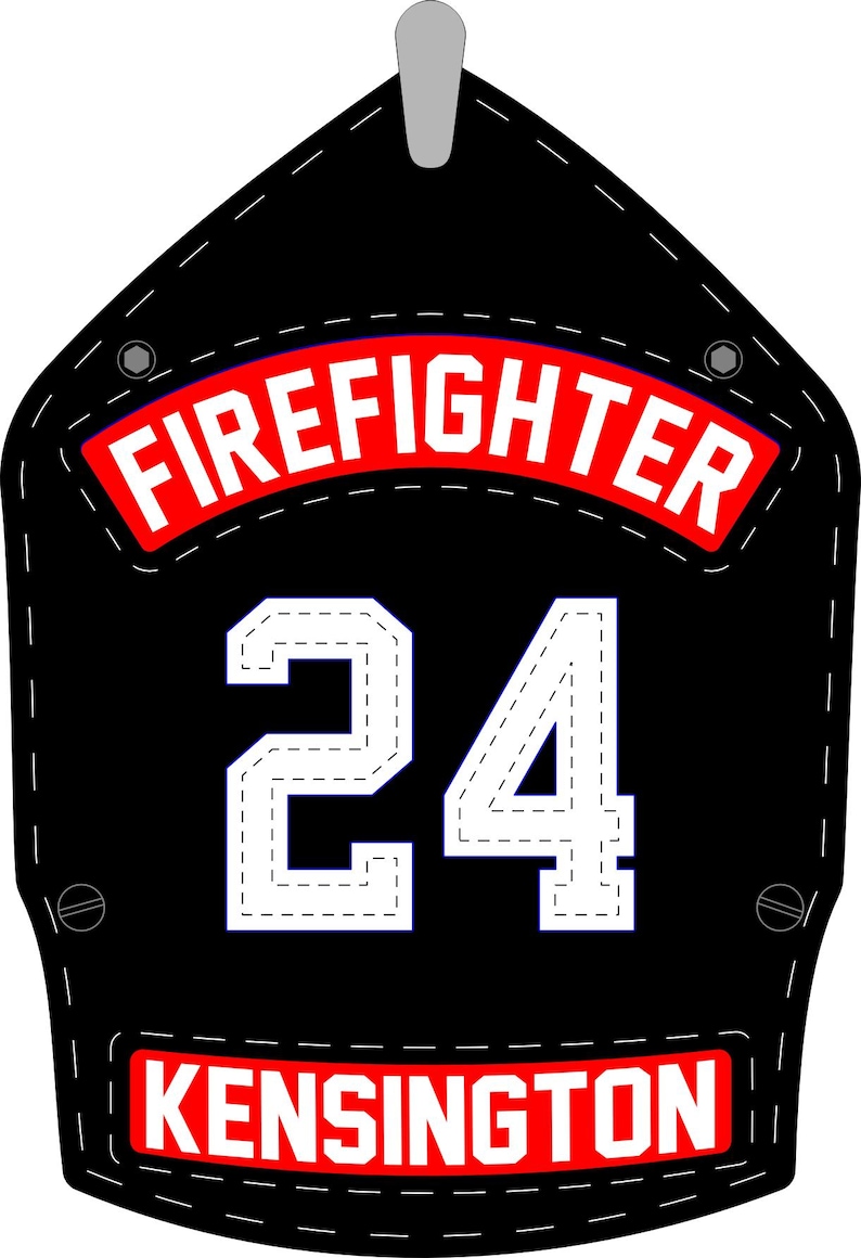 Firefighter Helmet Shield DIGITAL Laser File - Cp Creative NH - Etsy