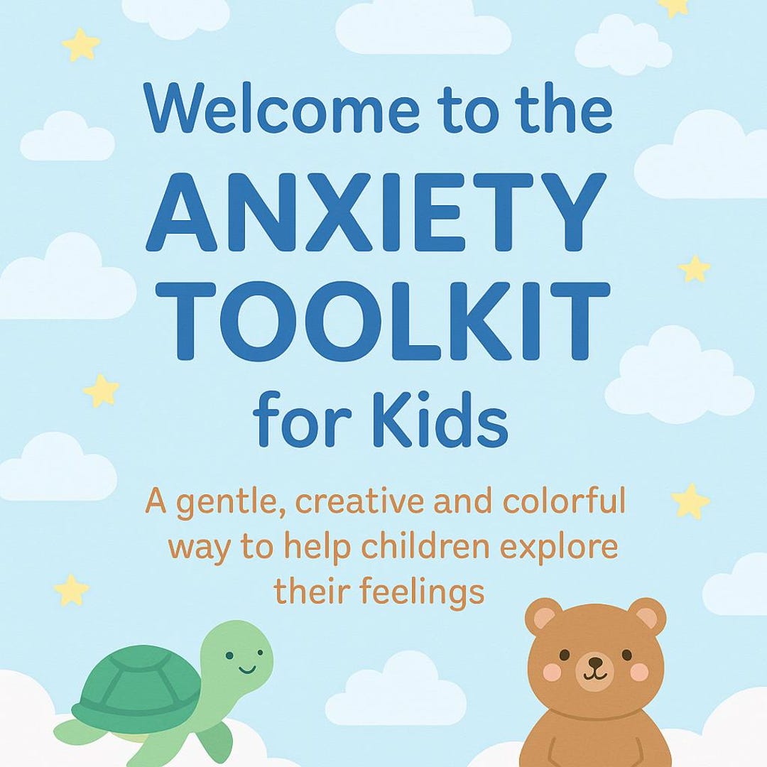 Child Anxiety Toolkit - Etsy