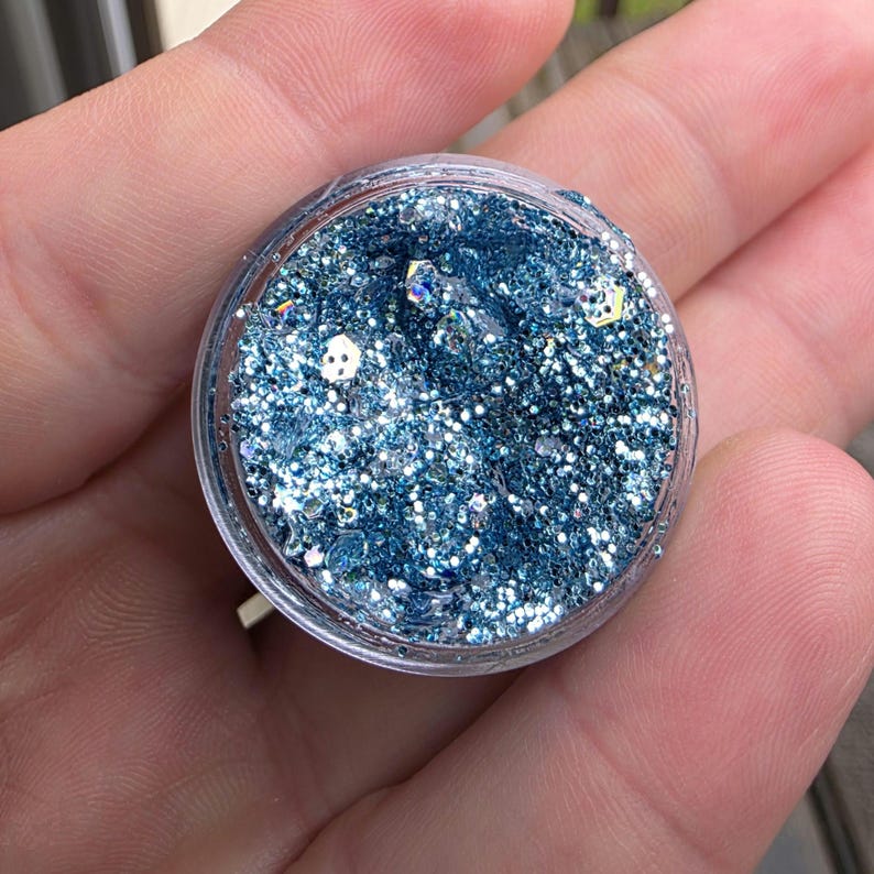 Ice Princess With Stars 5 Gram Glitter Aloe Hair Gel - Etsy