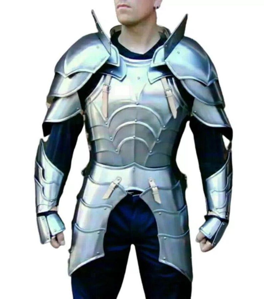 Historical Medieval Knight Armor Half Body Suit, Cuirass Chest LARP ...