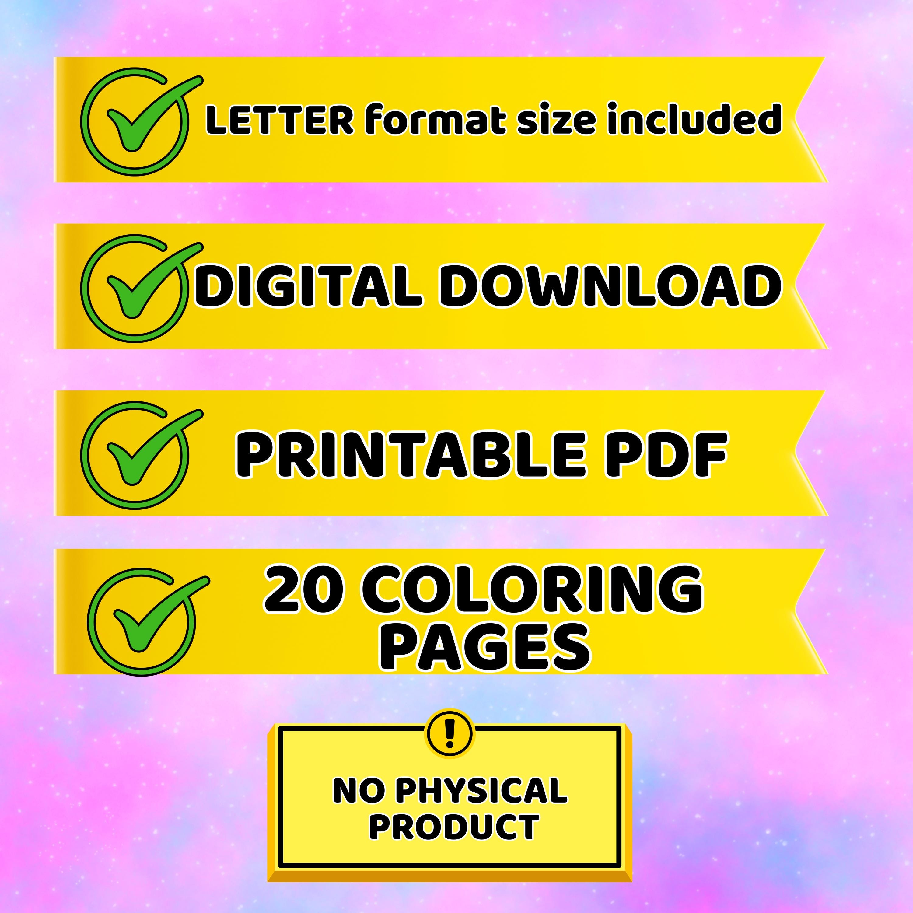 K-pop Demon Hunter Coloring Pages | Fantasy Anime-inspired Printables ...