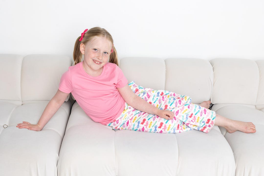 Barrettes a Luxurious Plush Fabric Pants - Etsy