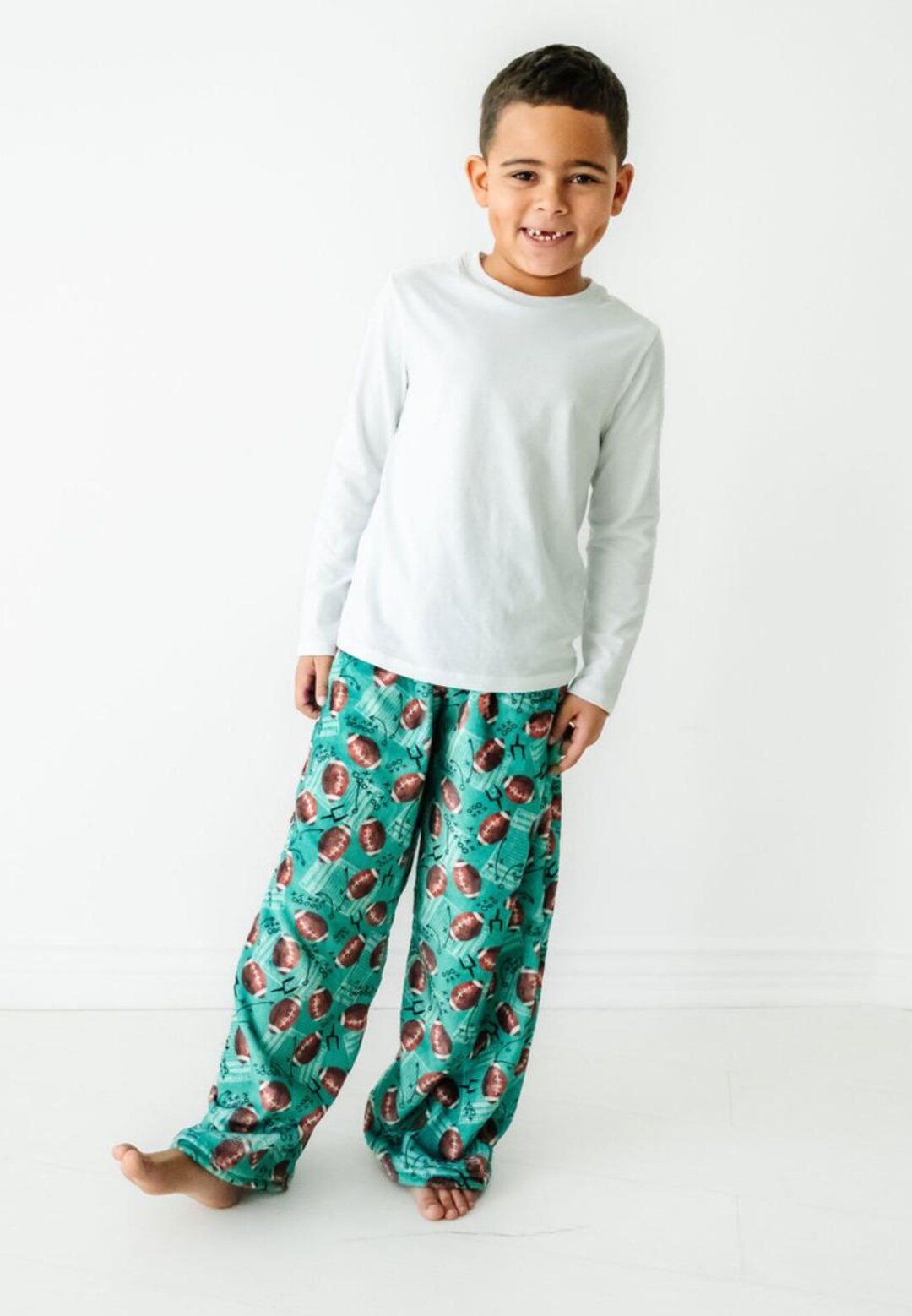 Football Field a Luxurious Plush Fabric Pants - Etsy