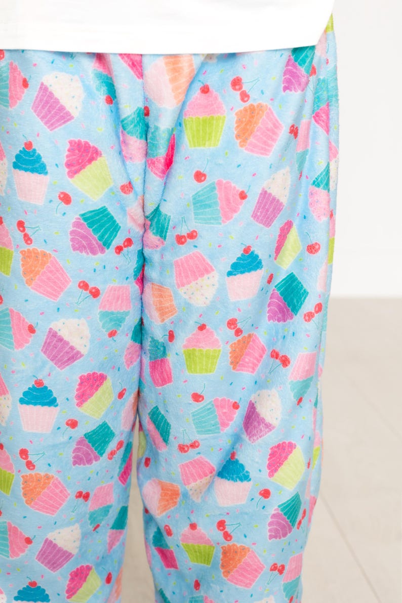 Cupcake a Luxurious Plush Fabric Pants - Etsy
