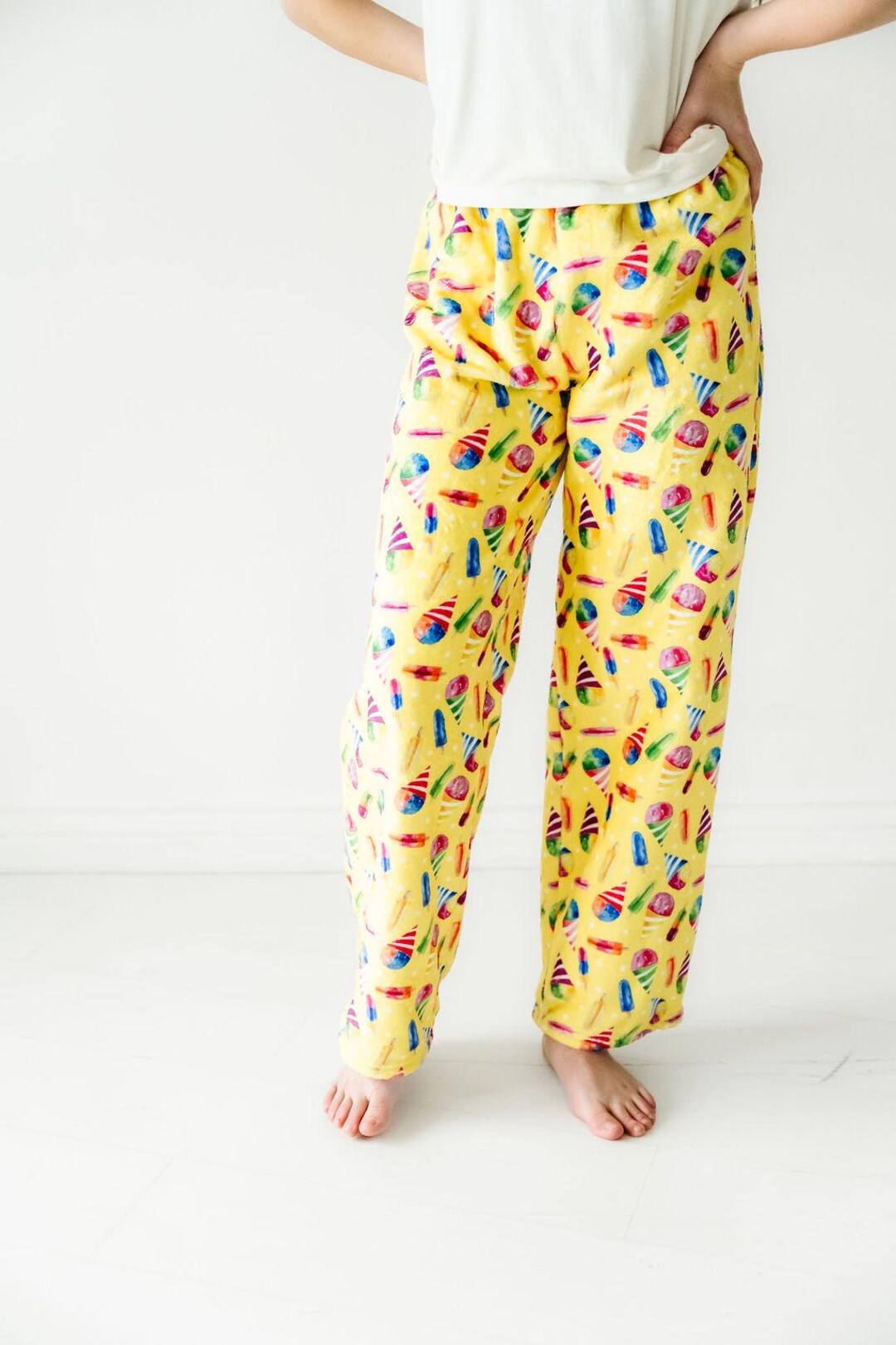 Snow Cones - a Luxurious Plush Fabric Pants - Etsy