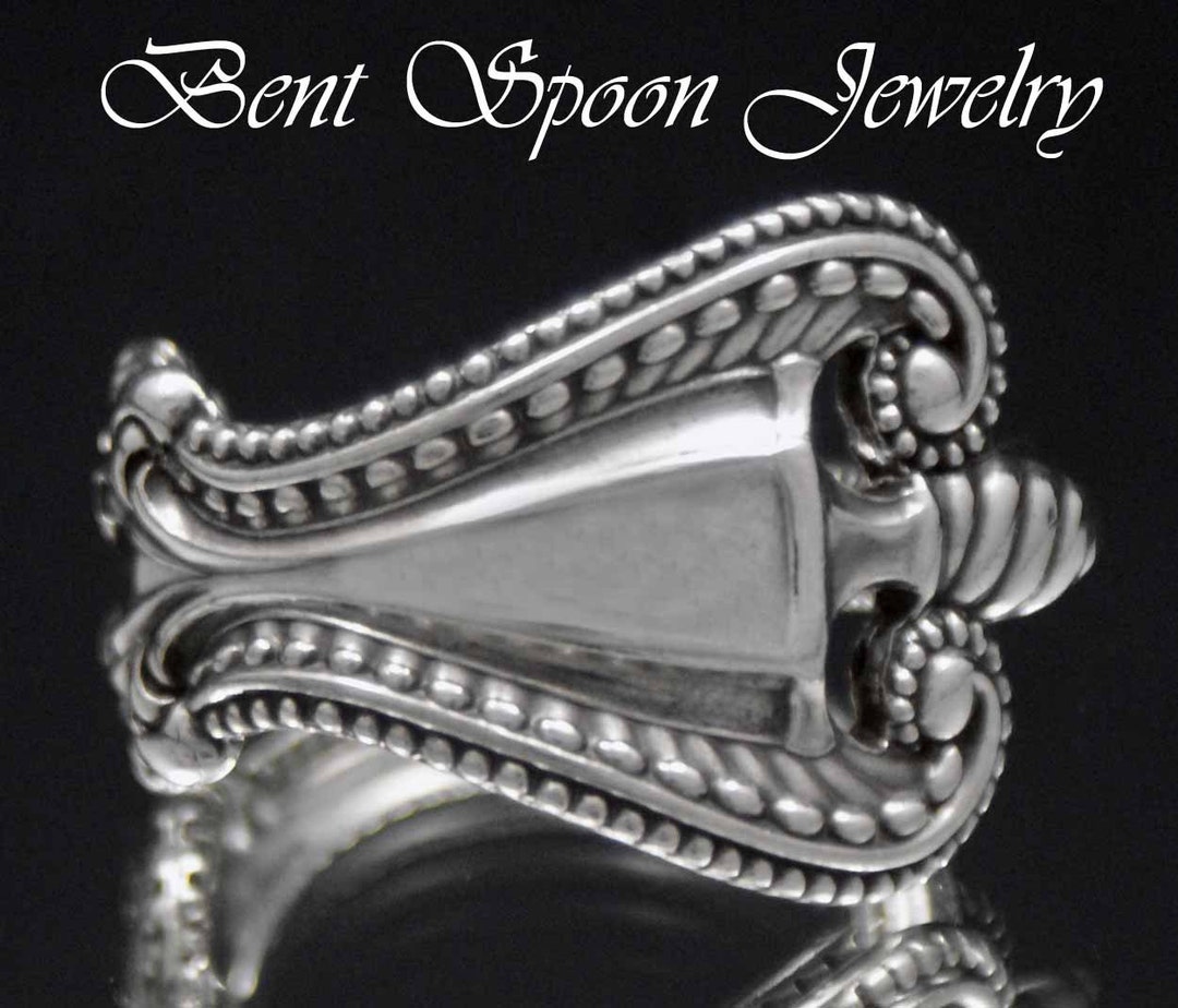 Silver Spoon Ring, Antique Silverware, Sterling Silver Towle Old ...