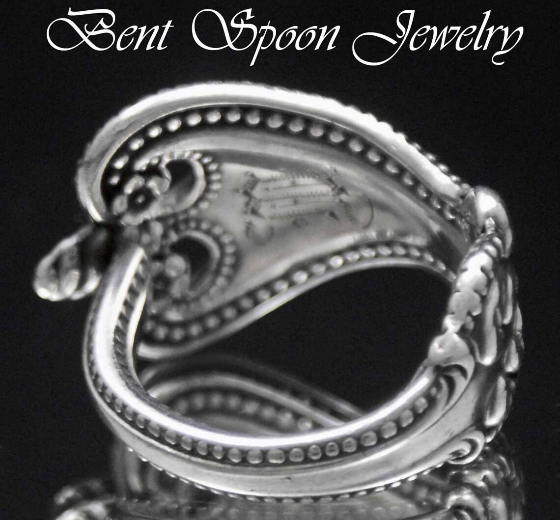 Silver Spoon Ring Antique Silverware Sterling Silver Towle - Etsy
