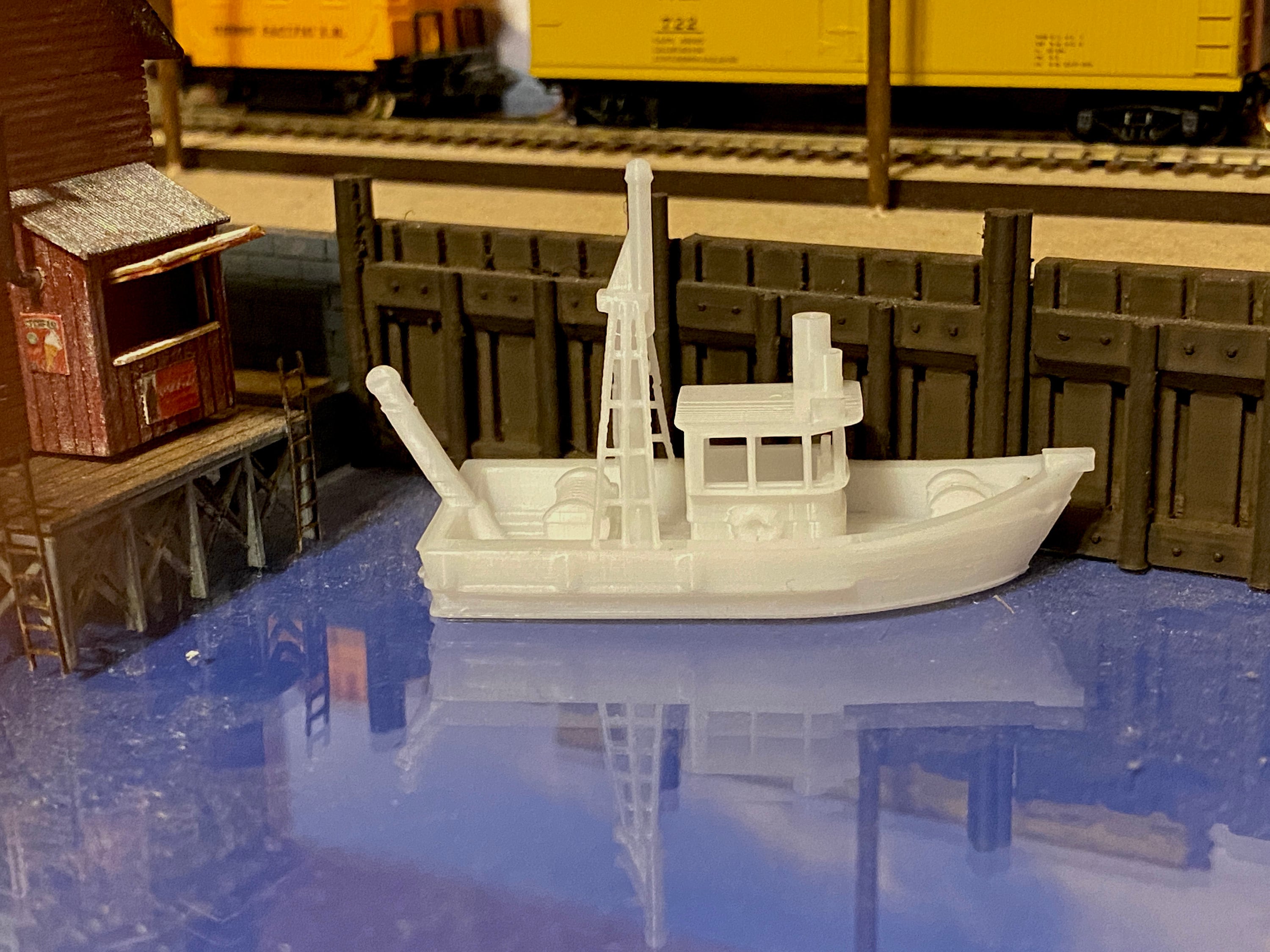 Toys & Games Miniature Toys Toys SME Platinum Series Fishing Trawler N ...