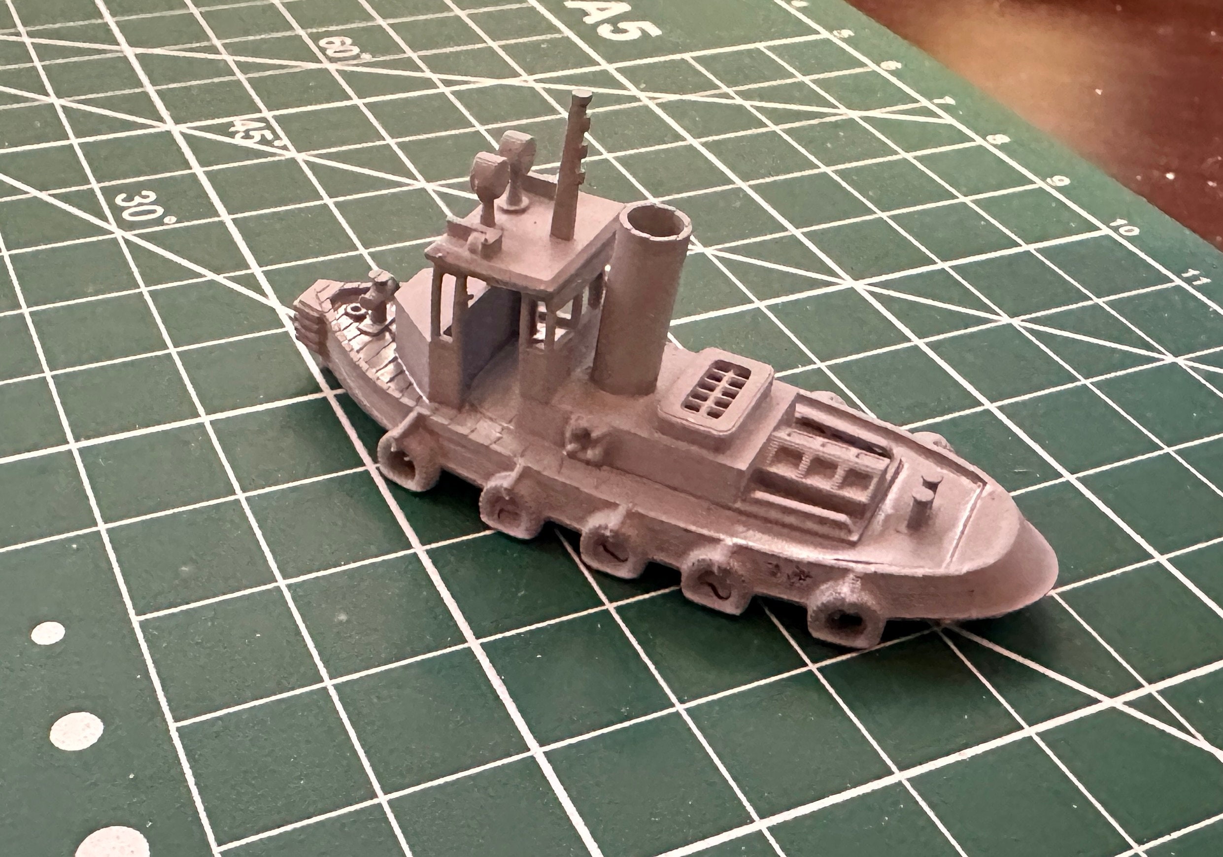 29' Harbor Tug N Scale (1:160) Custom Designed 3D Resin Printed ...
