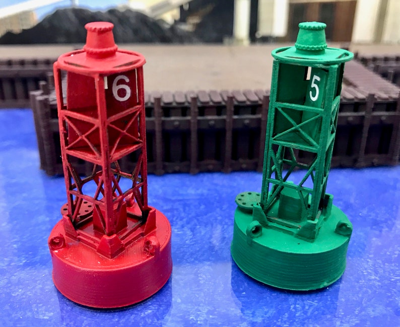 SME Platinum Series HO Scale (1:87) Waterline Model Channel Marker Buoy ...
