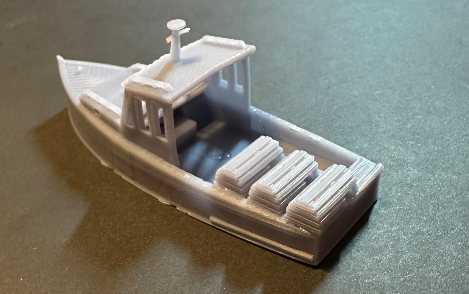 22' Lobster Boat HO (1:87) Scale - Etsy