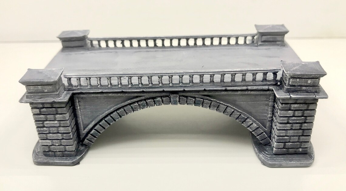 N Scale Stone Arch Bridge RTR Personalizzato Progettato / - Etsy Italia