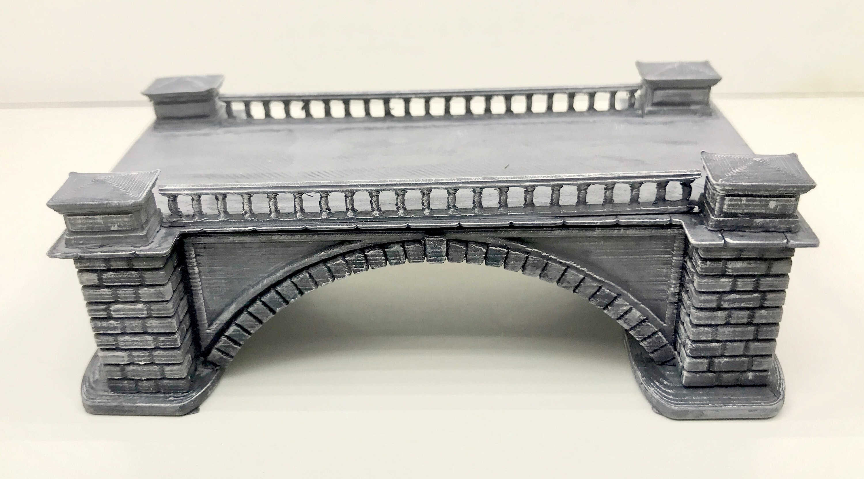 N Scale Stone Arch Bridge RTR Custom - Etsy