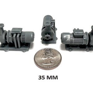 SME Platinum Series O Scale (1:48) Horizontal Pumps - Set of 3 - Comes ...
