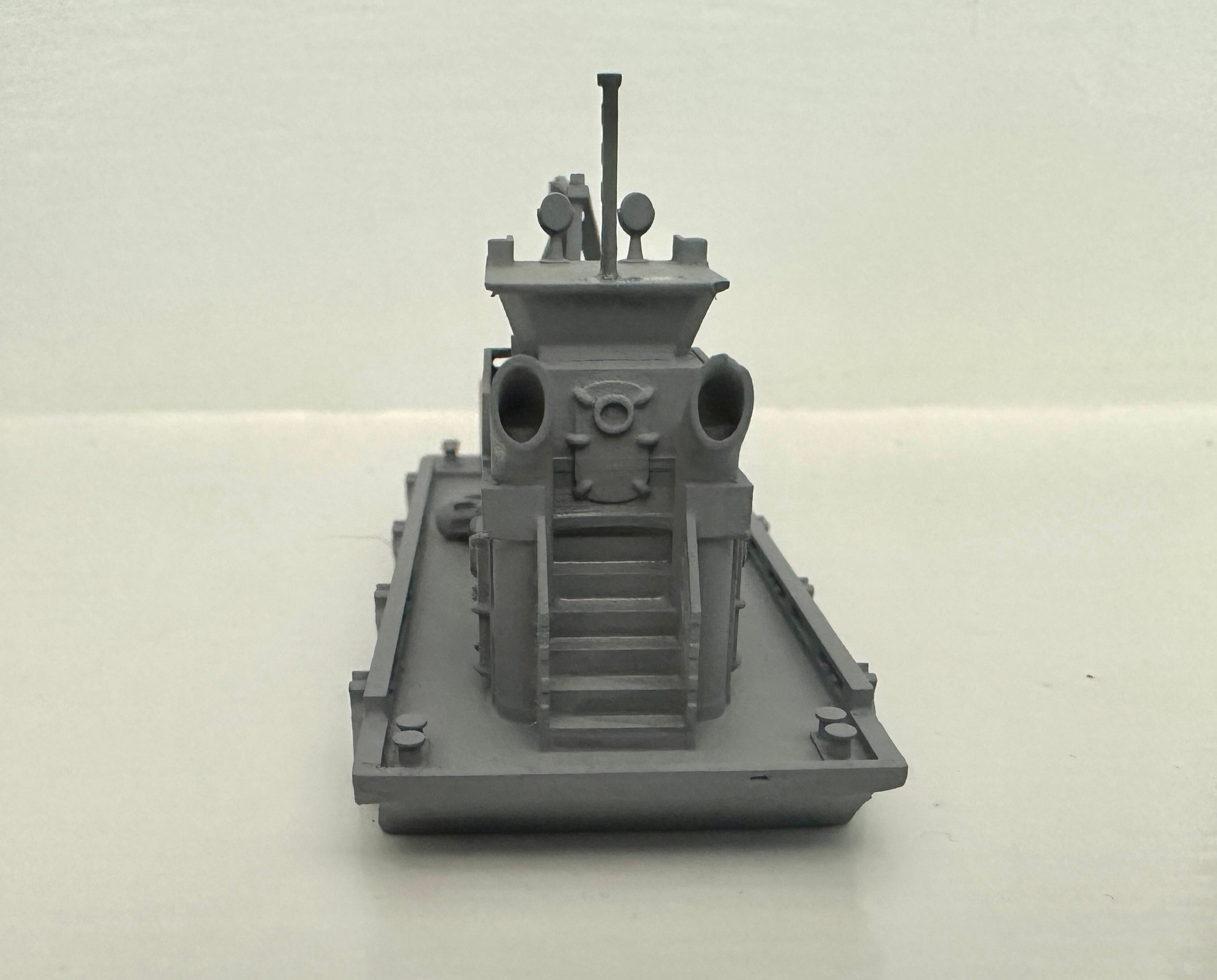 40' Barge Crane N Scale 1:160 With Navigation Buoy Custom Designed ...