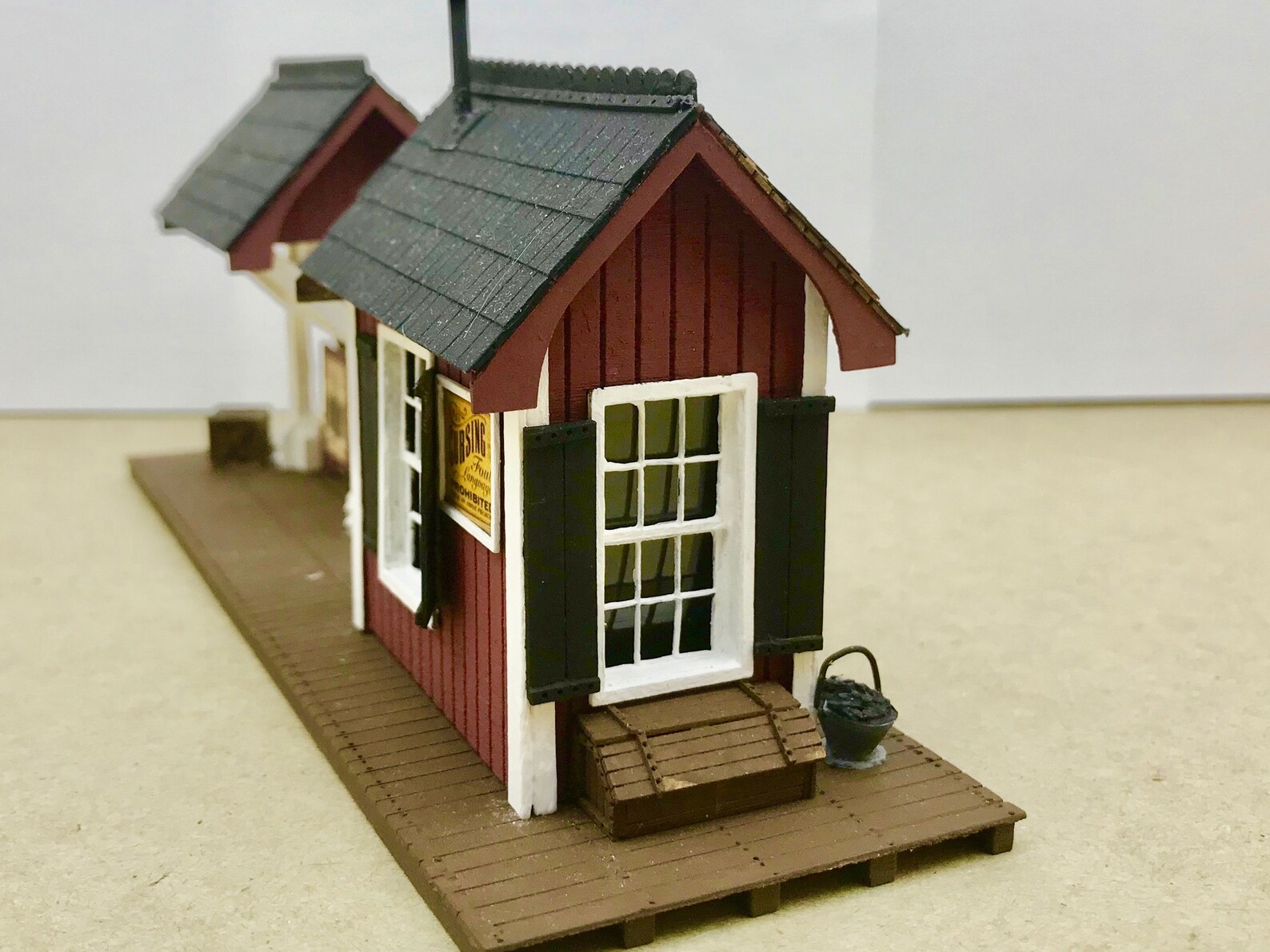 PLANS ONLY O/on30 Scale 1:48 Railroad Station Custom - Etsy