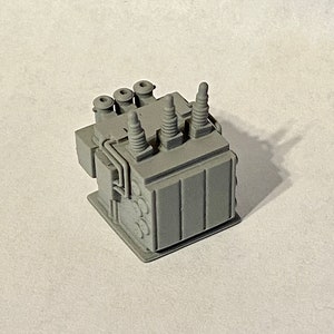 N Scale Model Electrical Substation Transformer RTR (1:160) Museum ...