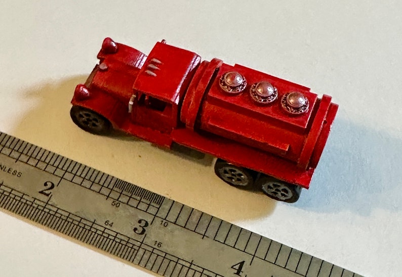 1930s Tank Truck HO Scale 1:87 3D Custom Designed Resin Print Hand ...