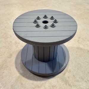 G Scale Cable Reel. RTR Painted or Kit for Your Model Railroad or ...