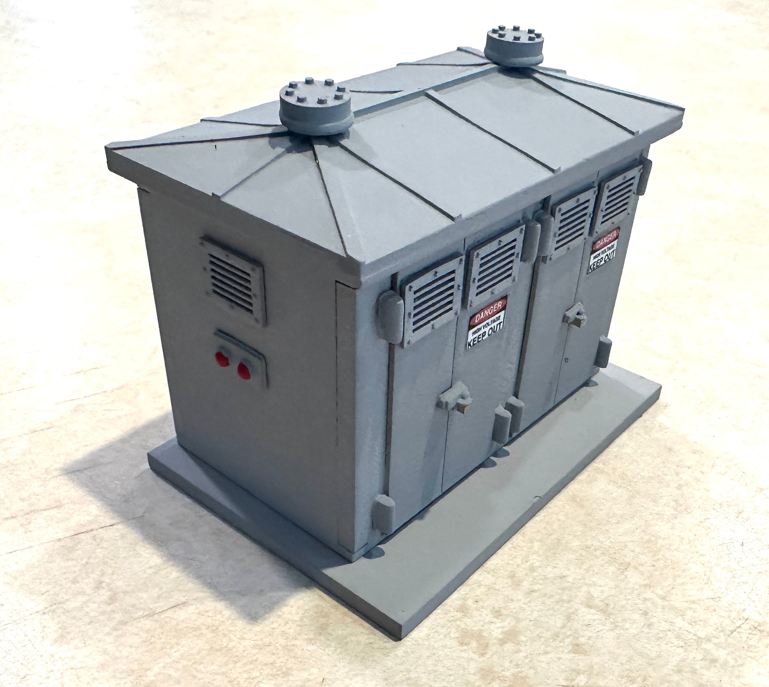 Electrical Control Cabinet in O Scale Custom Designed & Built RTR ...