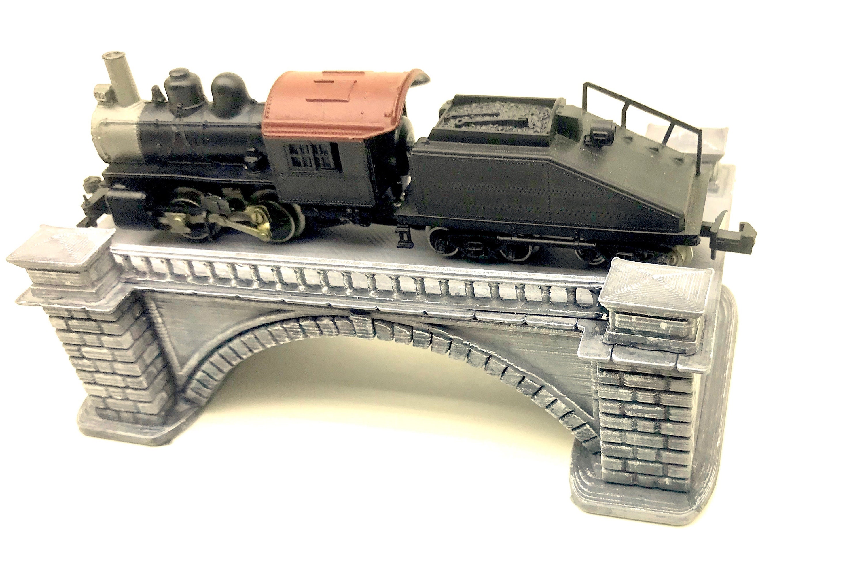 N Scale Stone Arch Bridge RTR Custom Designed/assembled/painted 1:160 ...