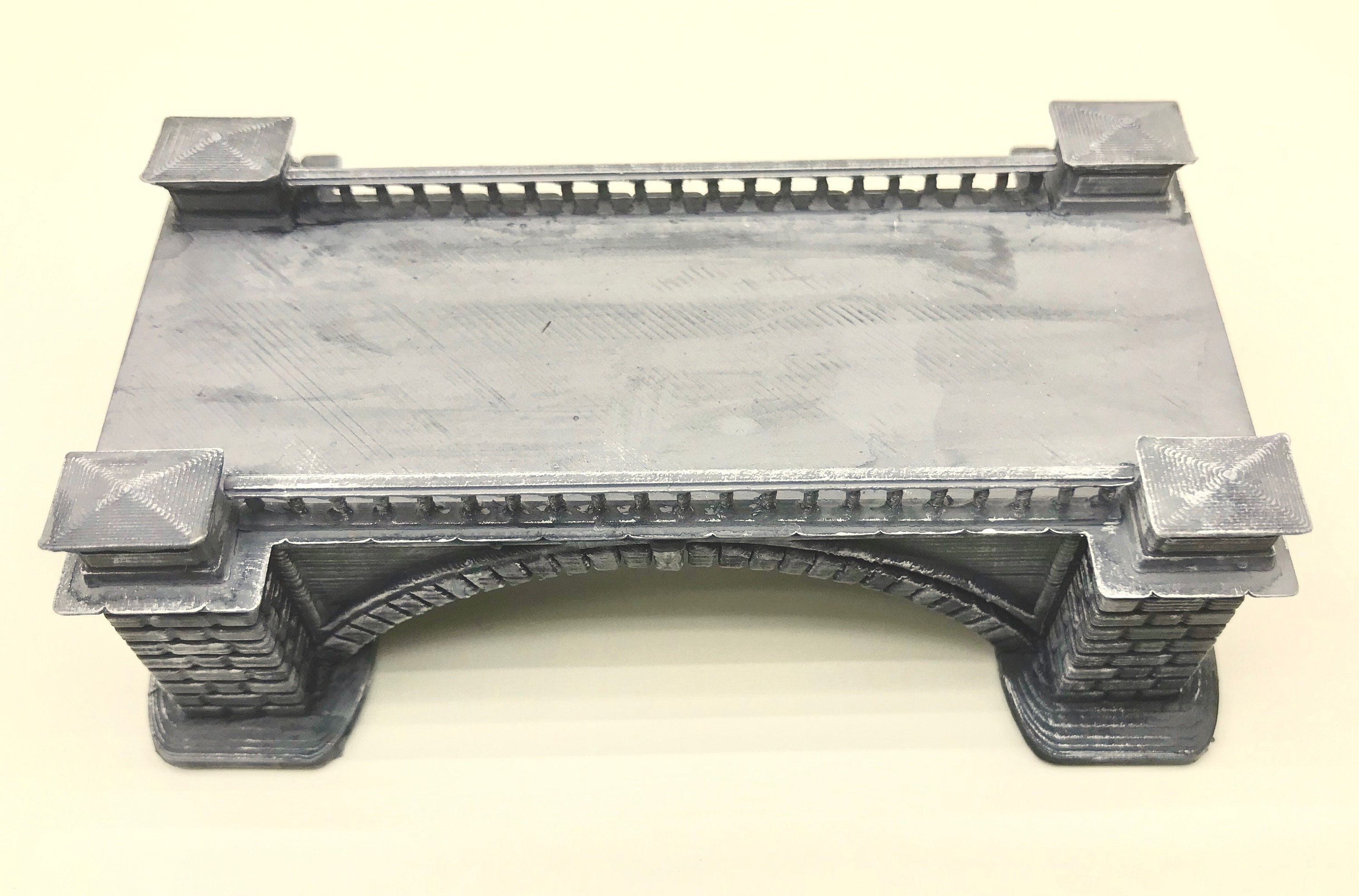 N Scale Stone Arch Bridge RTR Custom Designed/assembled/painted 1:160 ...