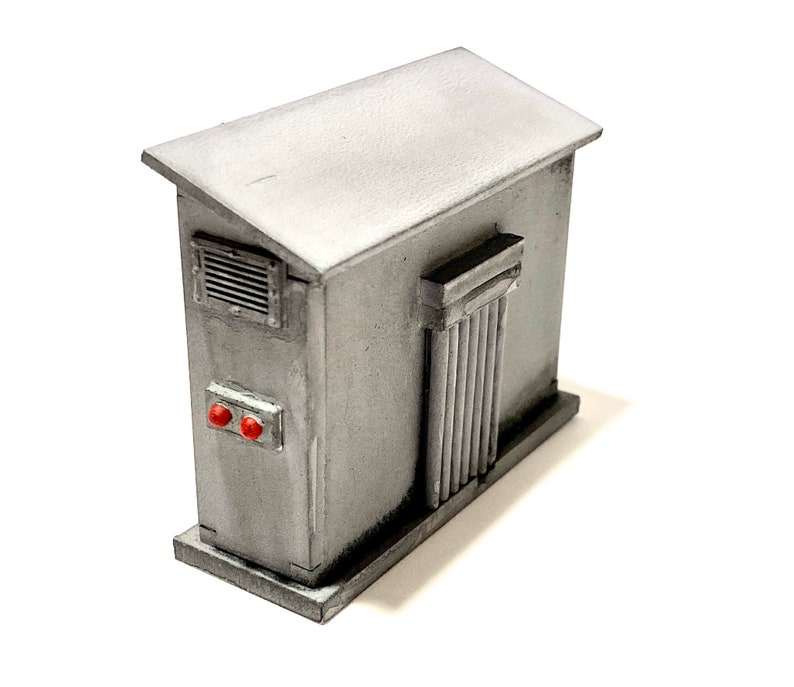 HO Scale Electrical Relay Cabinet 1:87 Building Plans - Custom Designed ...