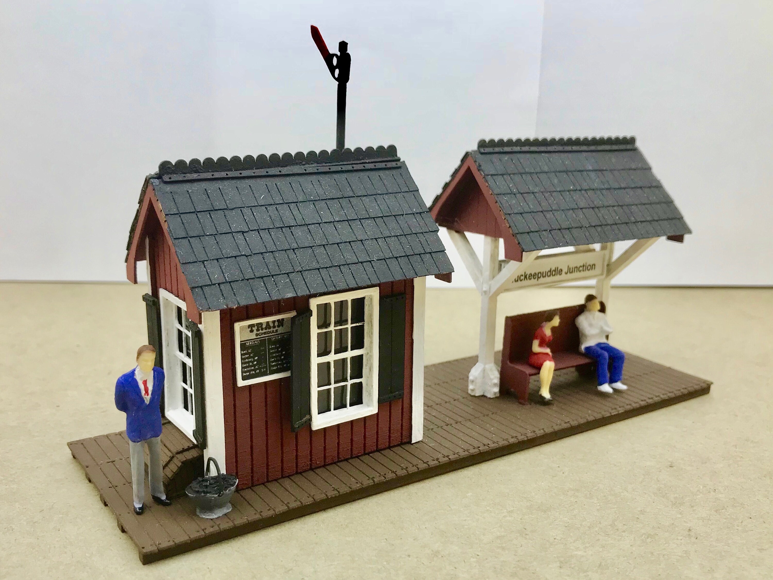 PLANS ONLY O/on30 Scale 1:48 Railroad Station Custom - Etsy