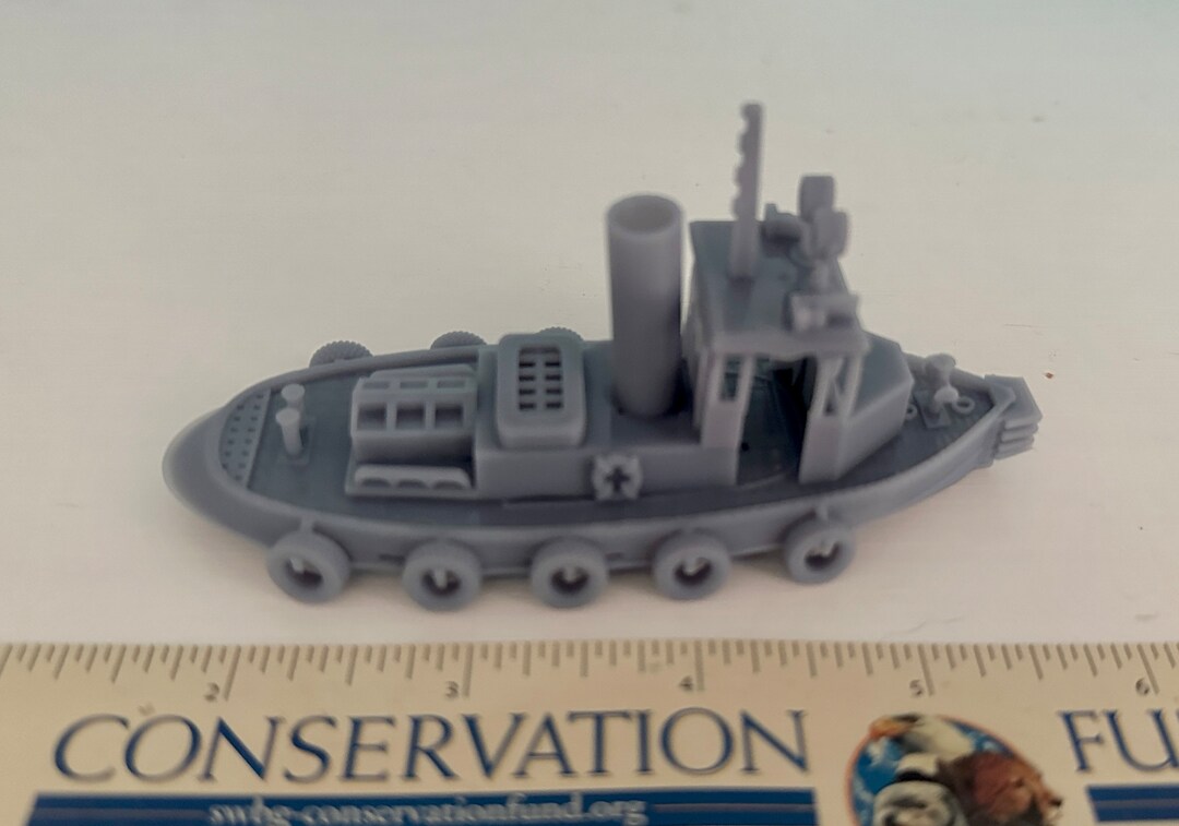 31' HO Scale Harbor Tug: Model Railroad Handcrafted Custom Designed ...