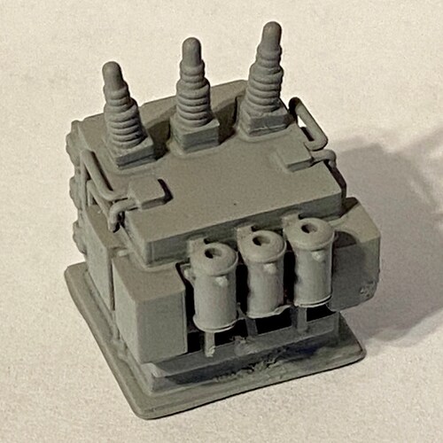 N Scale Model Electrical Substation Transformer RTR 1:160 - Etsy