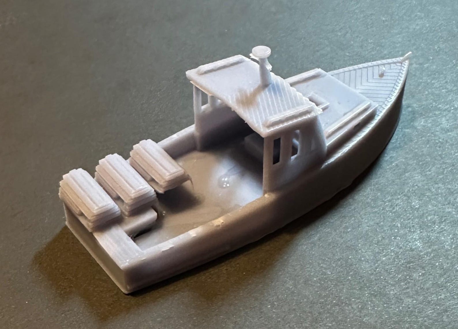 22' Lobster Boat HO (1:87) Scale - Etsy