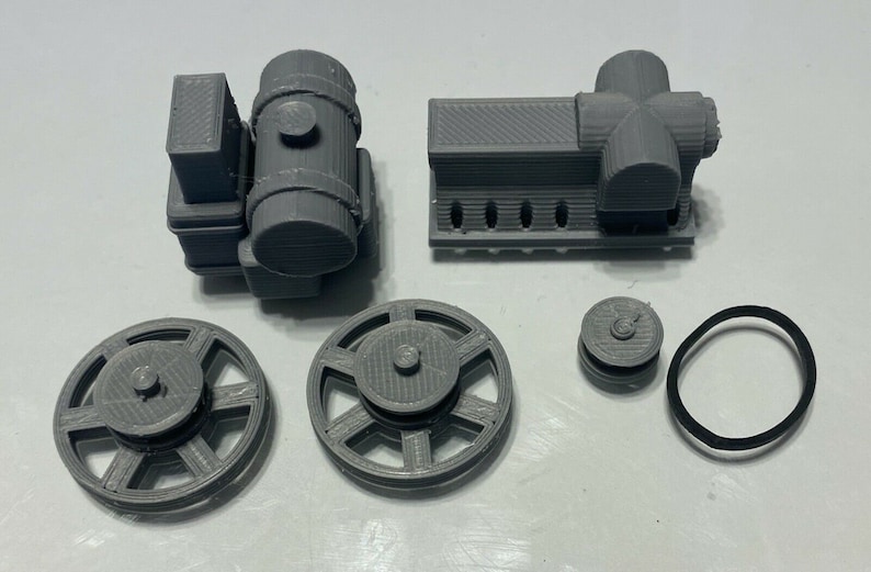 G Scale Gasoline Powered Flywheel Engine Model - Your Choice a Kit or ...