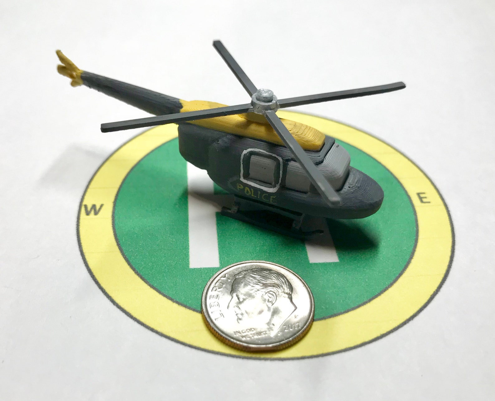 N Scale Helicopter Kit 1:160 by Scale Model Engineering - Etsy Australia