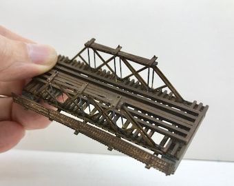 N Scale Truss Bridge - Etsy