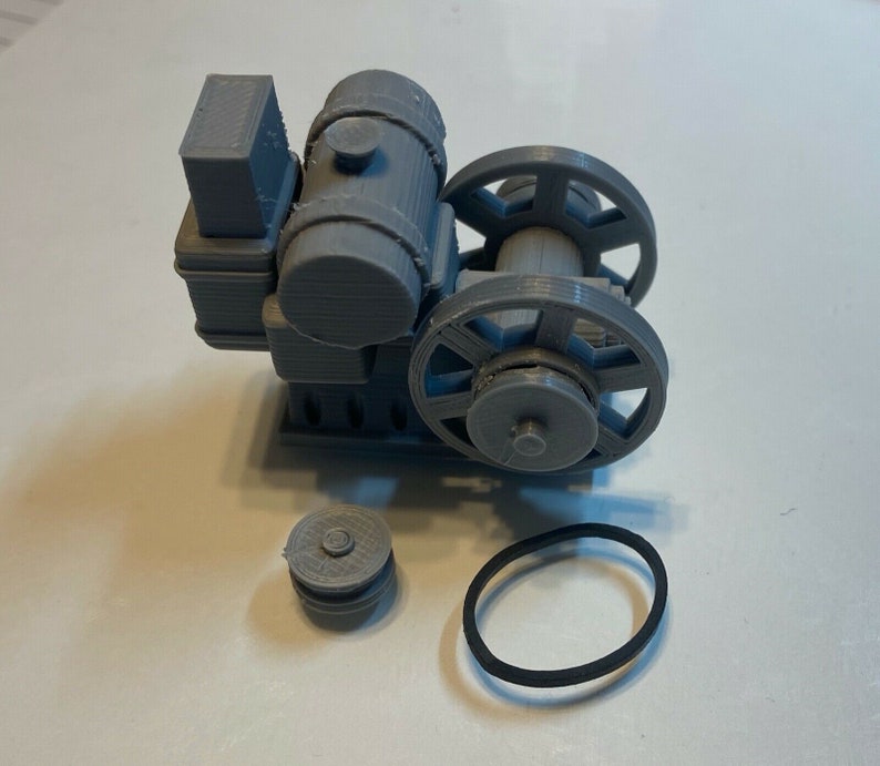 G Scale Gasoline Powered Flywheel Engine Model - Your Choice a Kit or ...