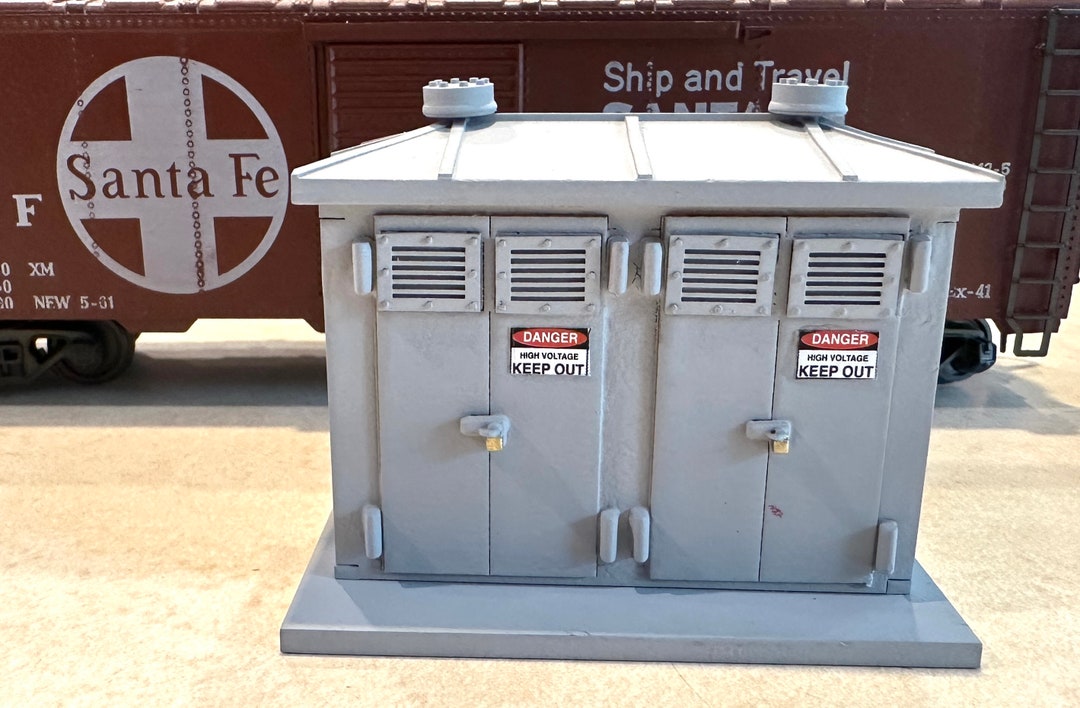 Electrical Control Cabinet in O Scale Custom Designed & Built RTR ...