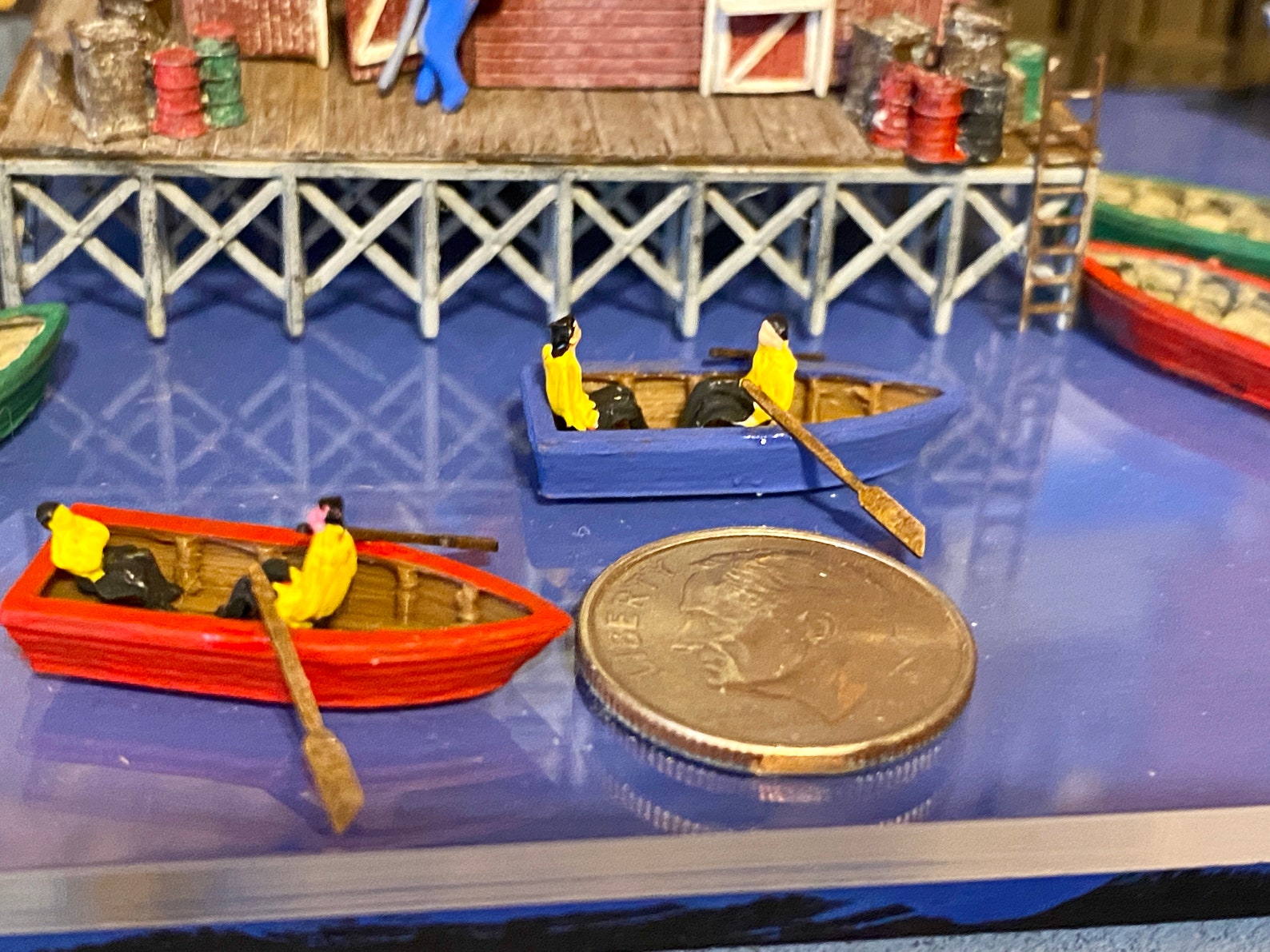 N Scale Row Boat Kit 3 Boats 1:160 Handcrafted Model - Etsy