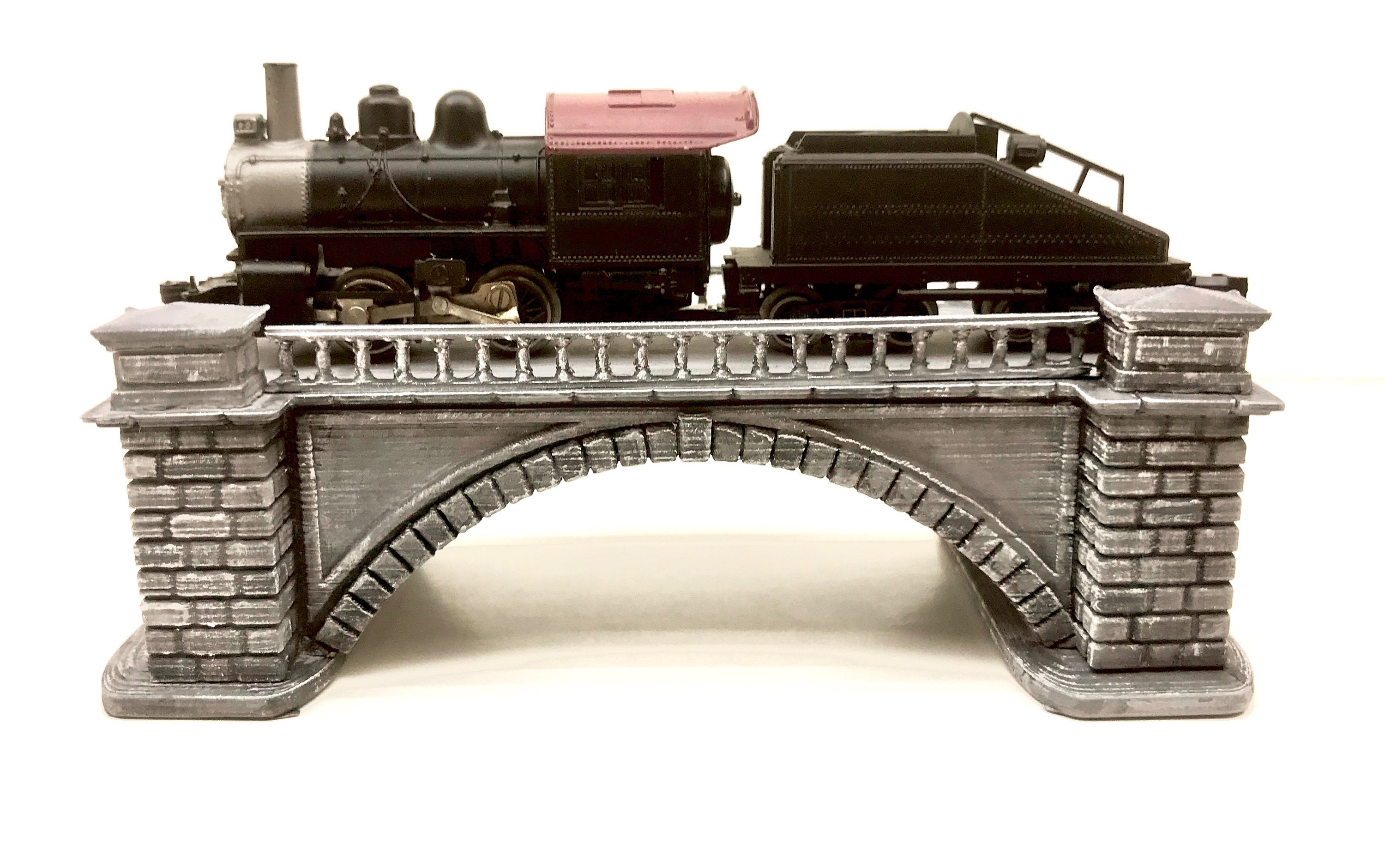 N Scale Stone Arch Bridge RTR Custom Designed/assembled/painted 1:160 ...