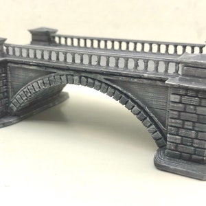 N Scale Stone Arch Bridge RTR Custom Designed/assembled/painted 1:160 ...