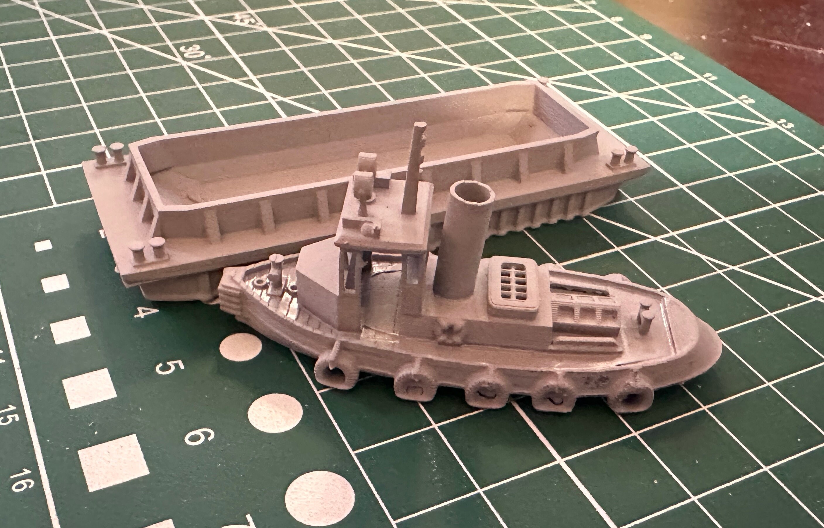 29' Harbor Tug N Scale (1:160) Custom Designed 3D Resin Printed ...